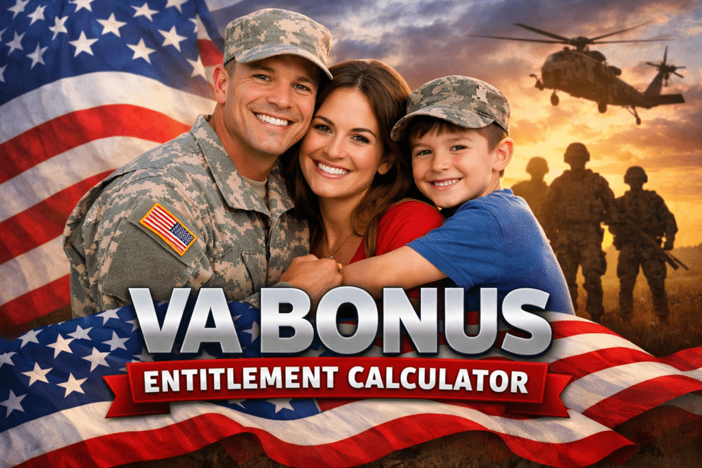 VA Bonus Entitlement Calculator | Carlos Scarpero- Mortgage Broker